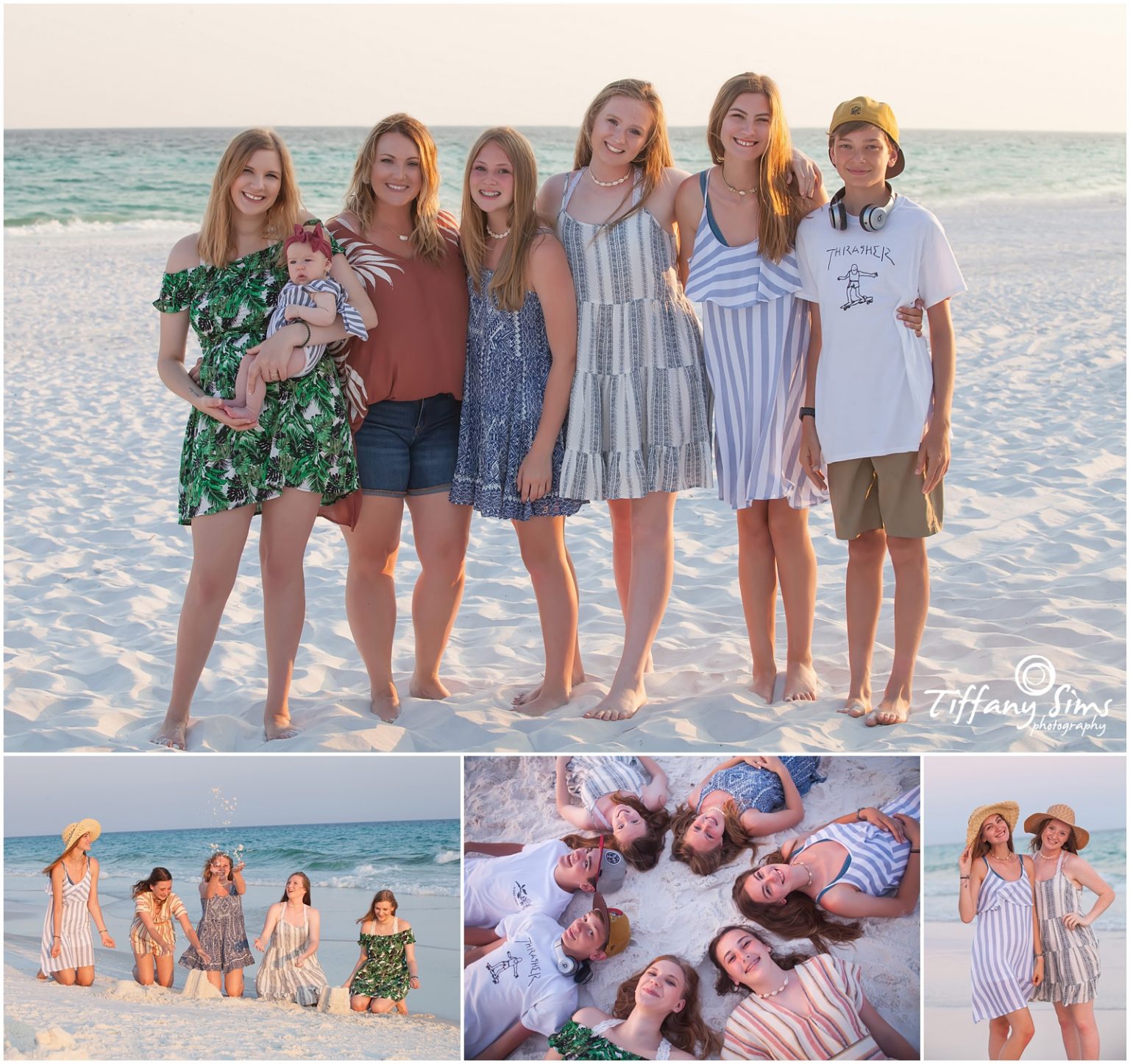 Miramar Beach Photographer | Destin | Riggins Family Beach Session ...